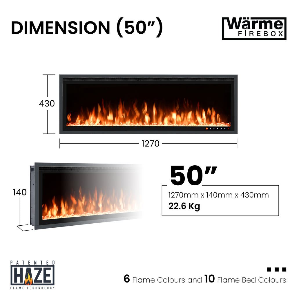 Wärme Firebox Panoramic 50 – Wärme Designer Heaters